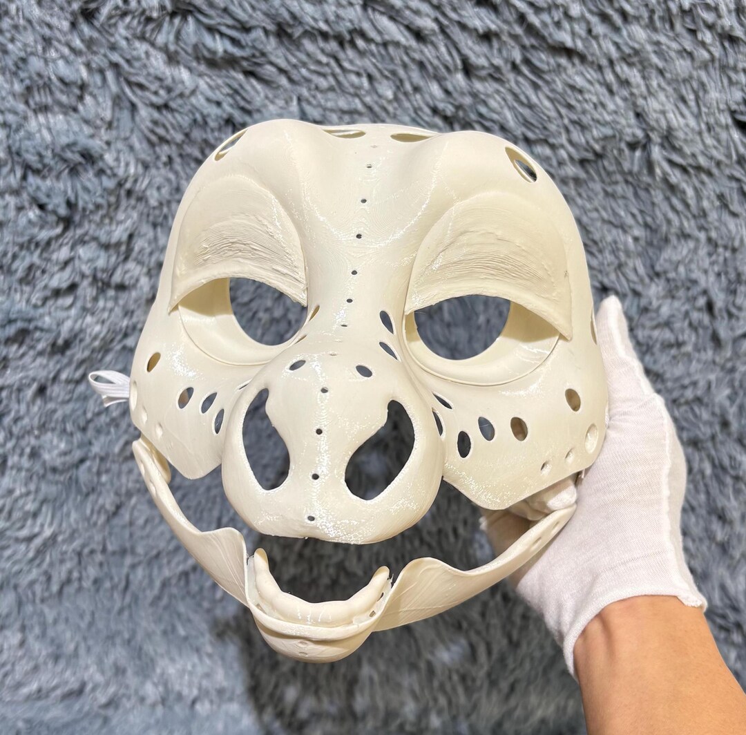 My Little Pony Mask Horse Fursuit Head Base Moveable Jaw 3D Printed PLA ...