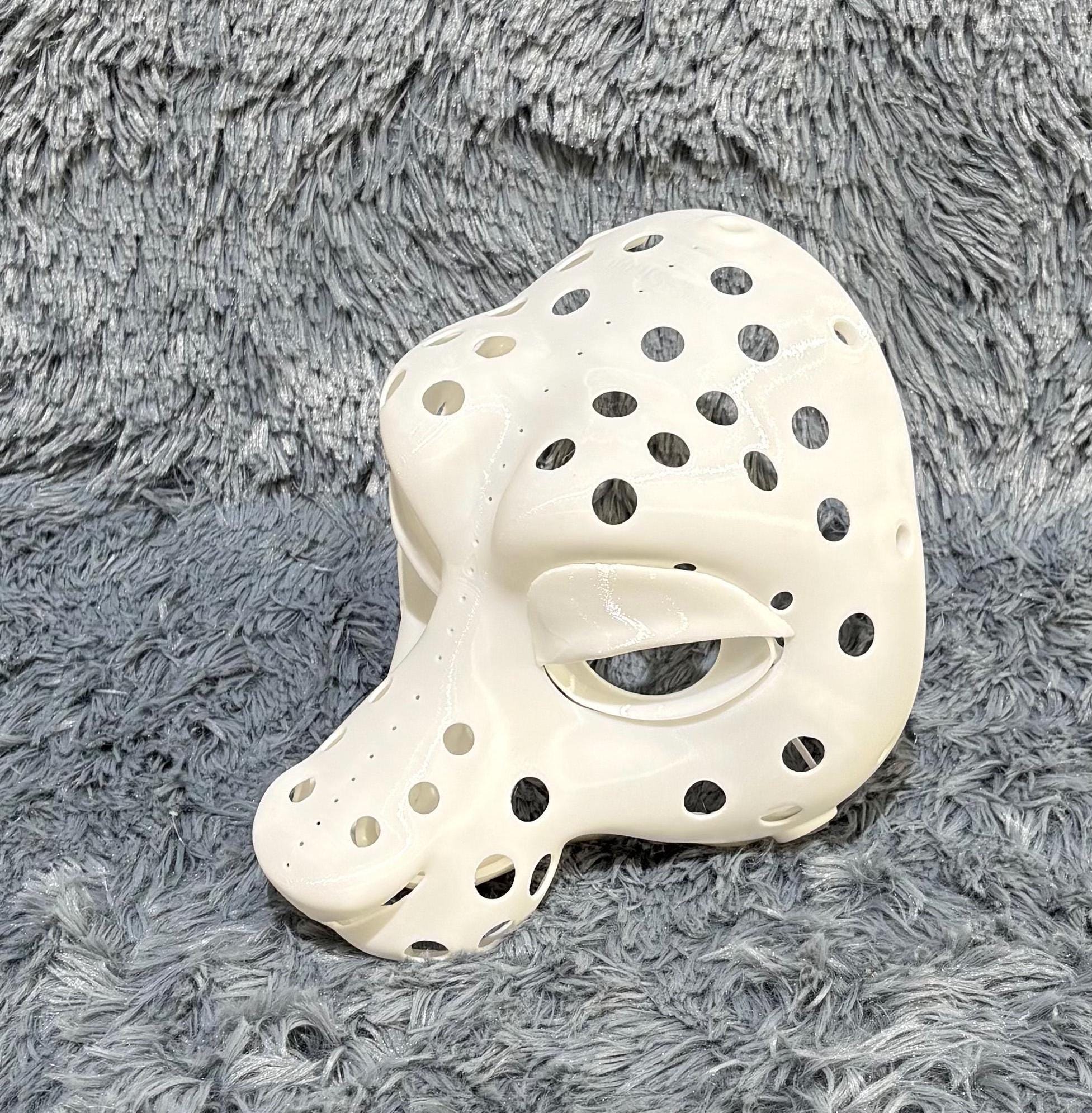 Goat Mask Furry Black Phillip Fursuit Head Base Baphomet Skull 3D ...