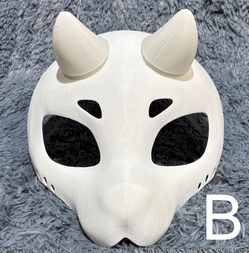 Furry Fursuit Costume DIY Horn Fantasy Dragon Ram Ball Deer Horn Animal ...