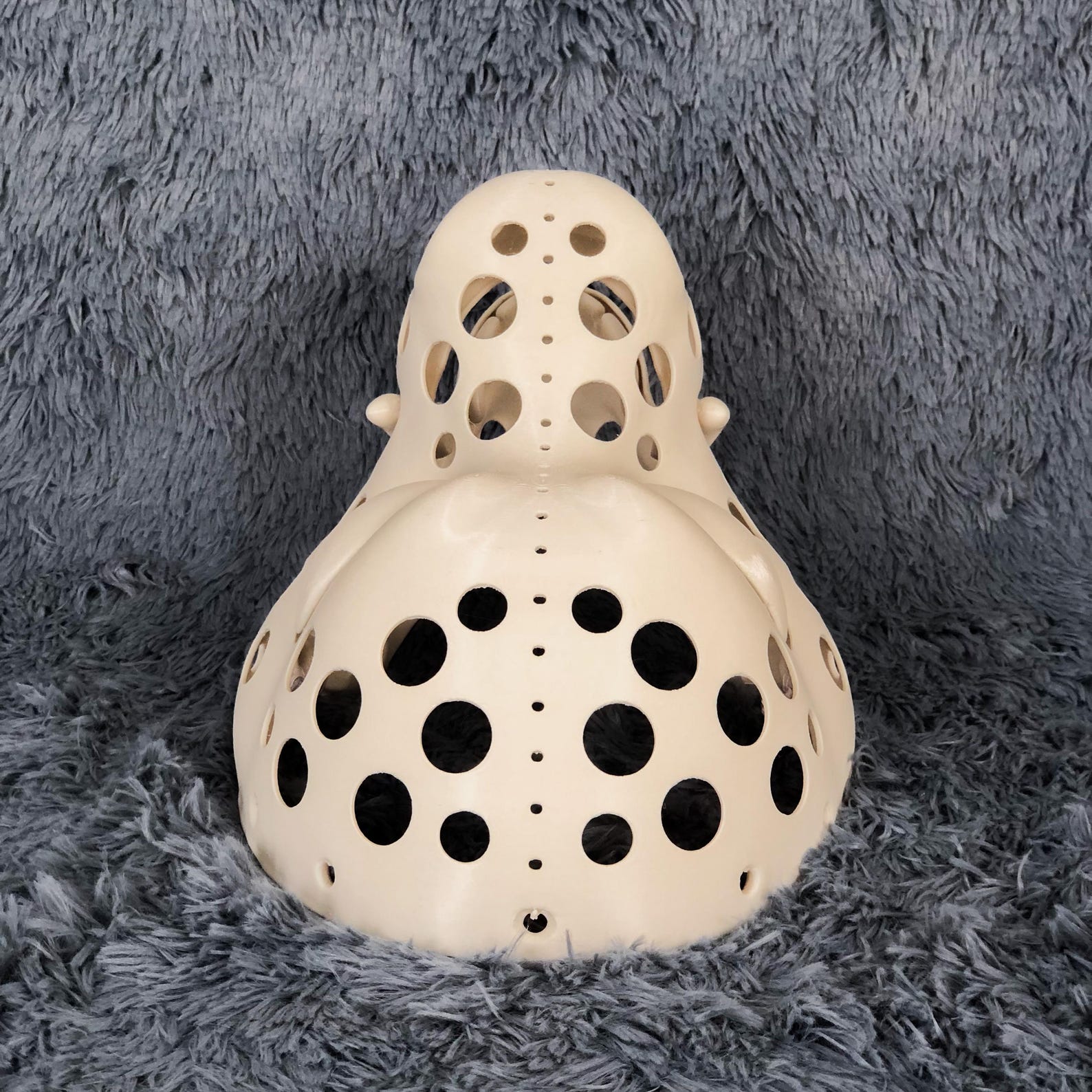 Longhorn Cow Mask Bull Fursuit Head Base Moveable Jaw 3D Printed PLA ...