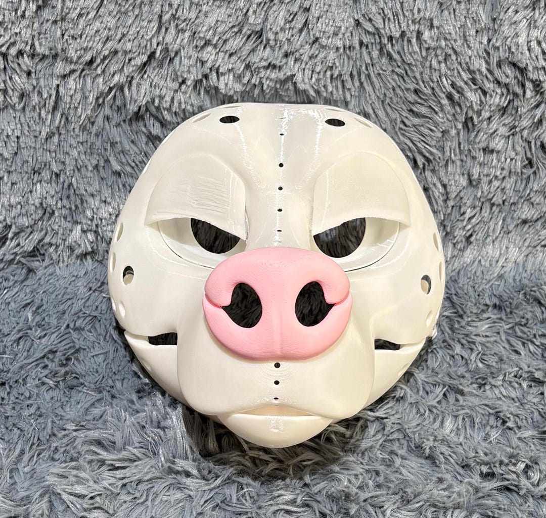 Luxury Brown Bear Skull Mask Grizzly Bear Fursuit Furry Head Base ...