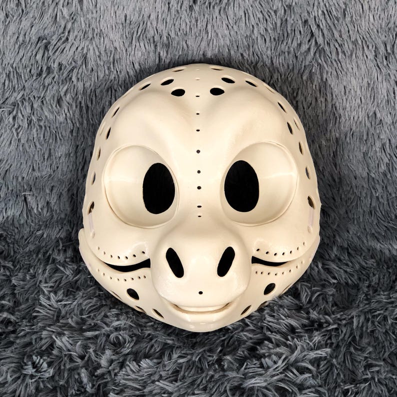 MLP Pony Mask Horse Fursuit Head Base Moveable Jaw 3D Printed PLA Horse ...