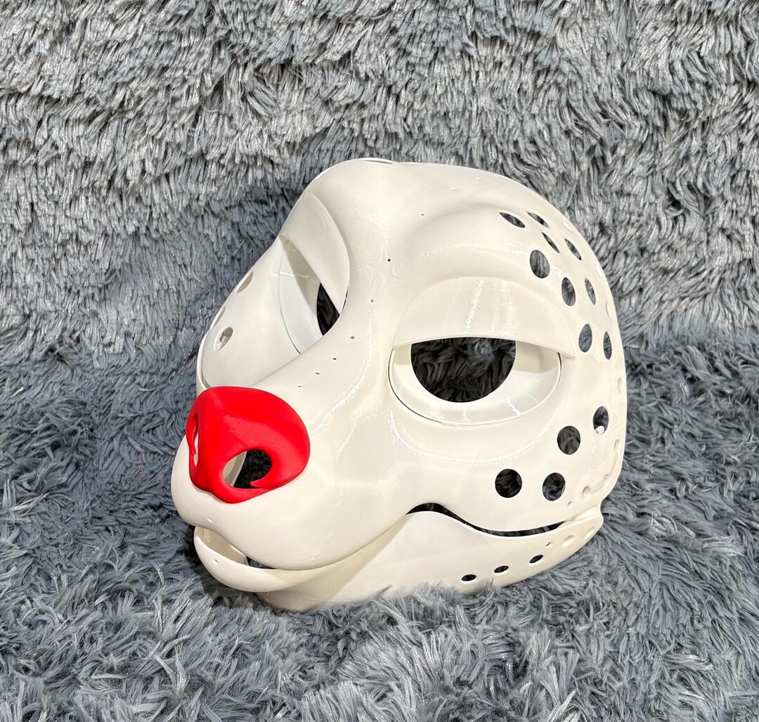 Shiba Inu Mask K9 Canine Fursuit Head Base Moveable Jaw 3D Printed ...