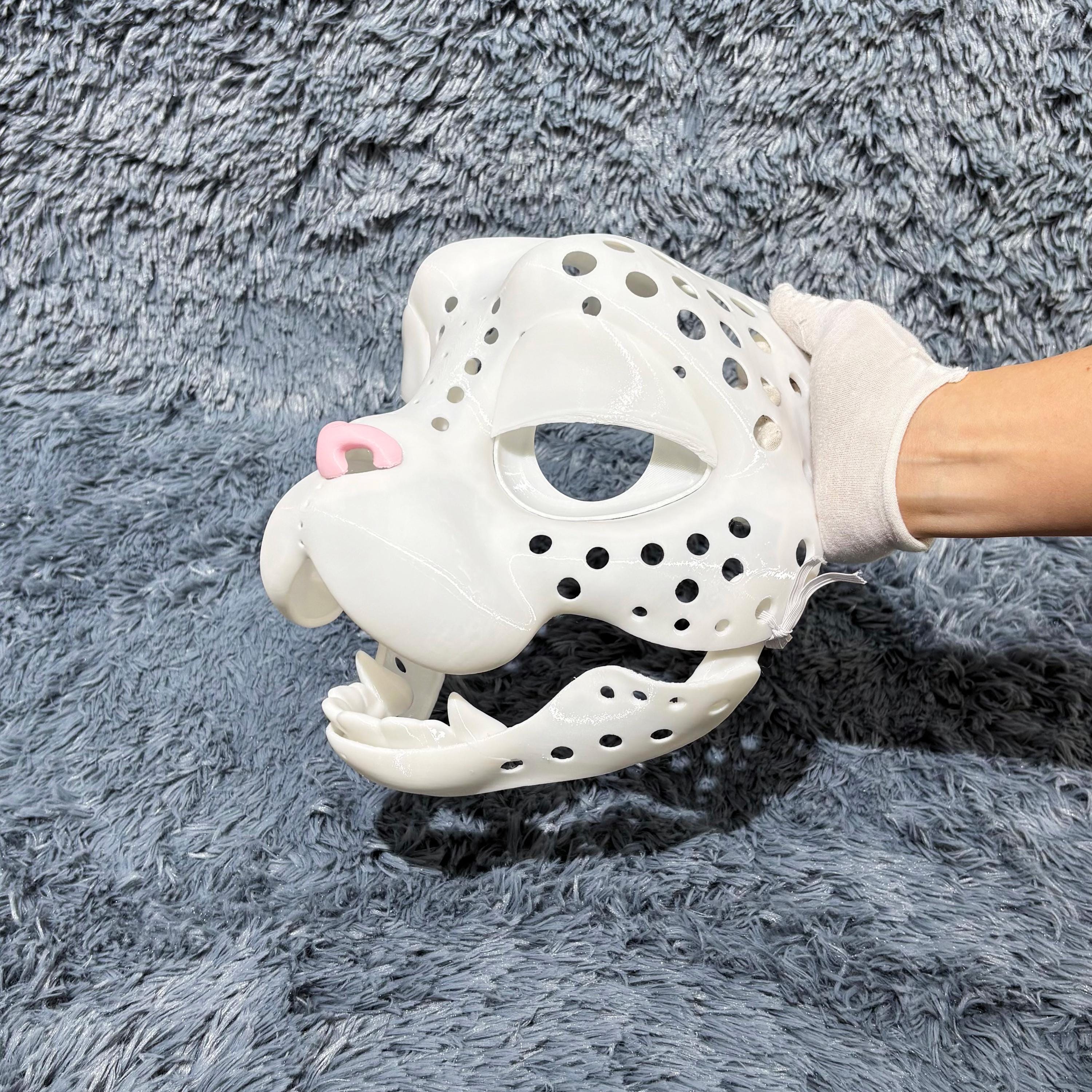 Persian Cat Head Base Feline Furry Fursuit Skull Mask Kitty 3D Printed ...