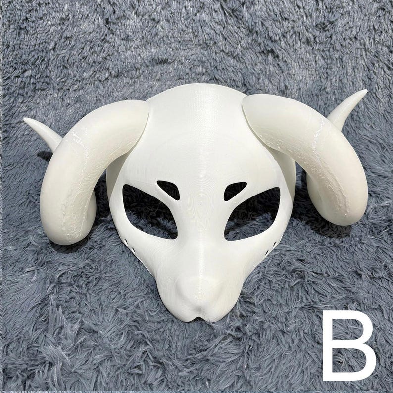 Kudu Horns Furry Fursuit Costume DIY Fantasy Goat Ball Deer Horn Animal ...