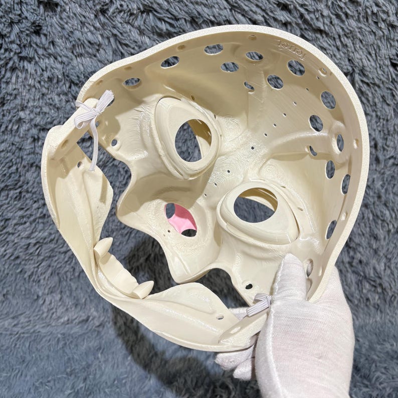 Ferret Mask Skull Caniform Furry Fursuit Head Base Moving Jaw 3D ...