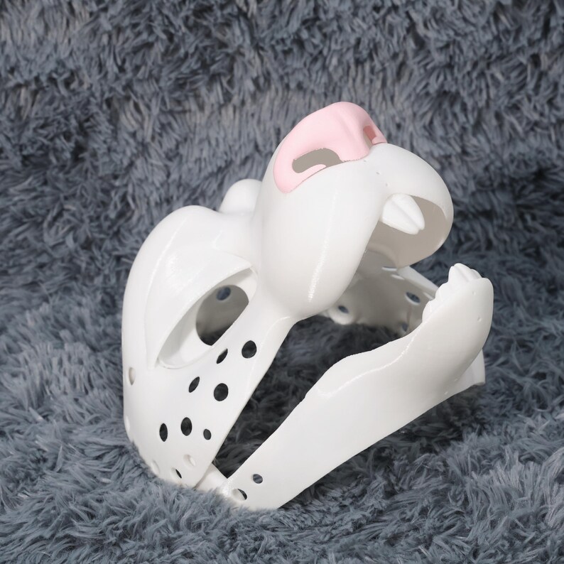 Toony Kangaroo Fursuit Head Base DIY 3D Printed Mask With Movable Jaw ...