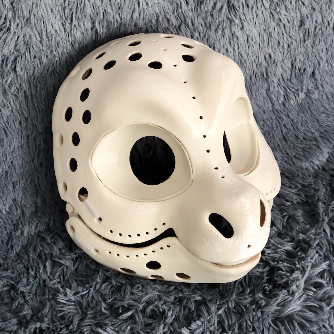 MLP Pony Mask Horse Fursuit Head Base Moveable Jaw 3D Printed PLA Horse ...