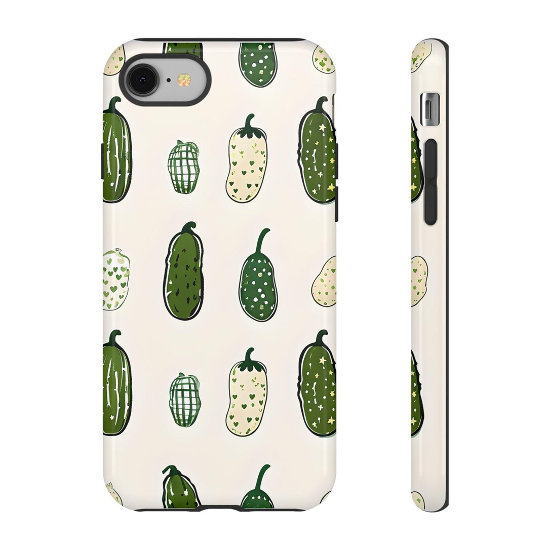 Funny Pickle Tough Cases, Green Pickle Phone Case, Unique Pickle Gift ...