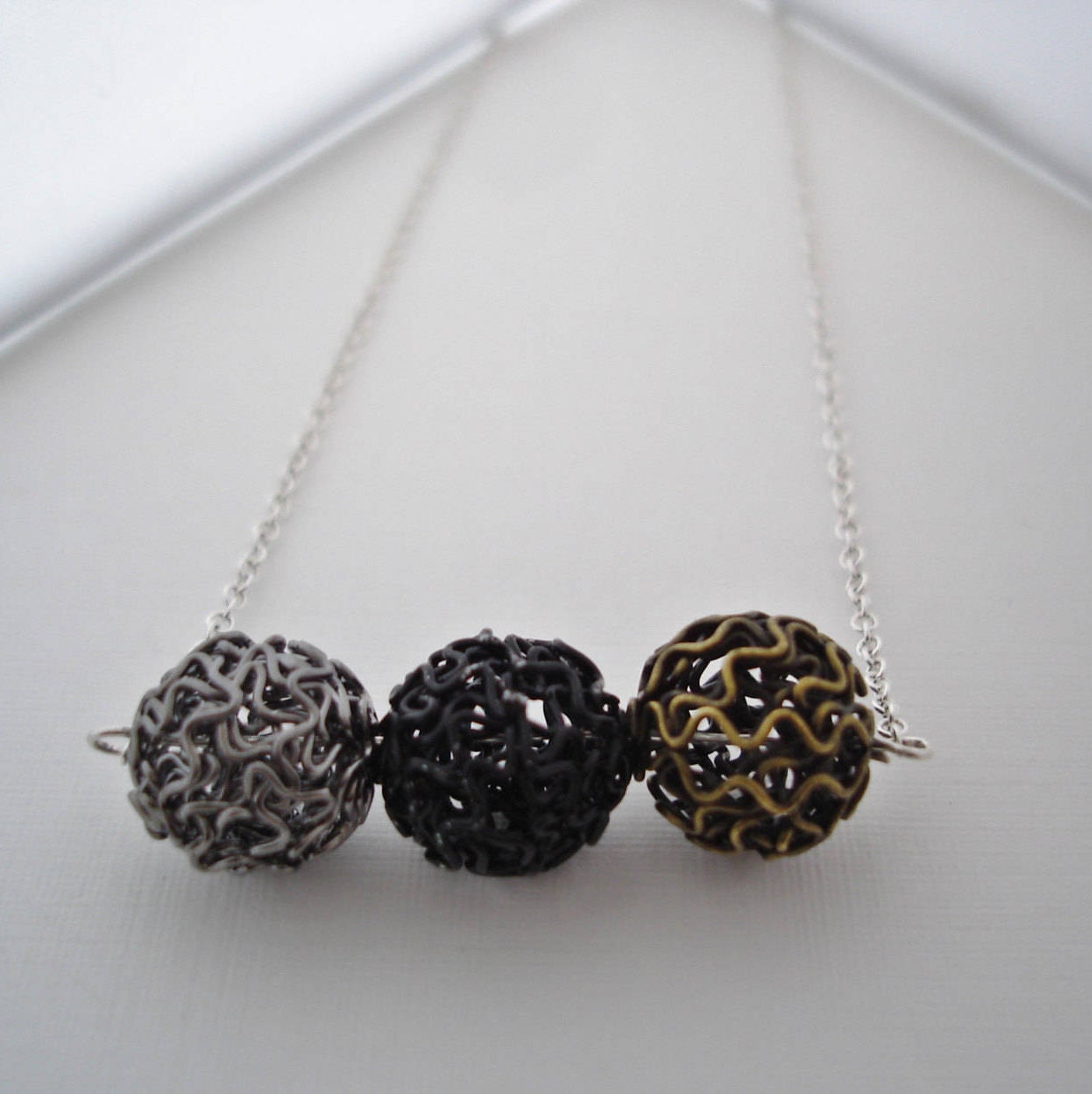 MIXED METAL JEWELRY Popular Jewelry Silver Gunmetal | Etsy