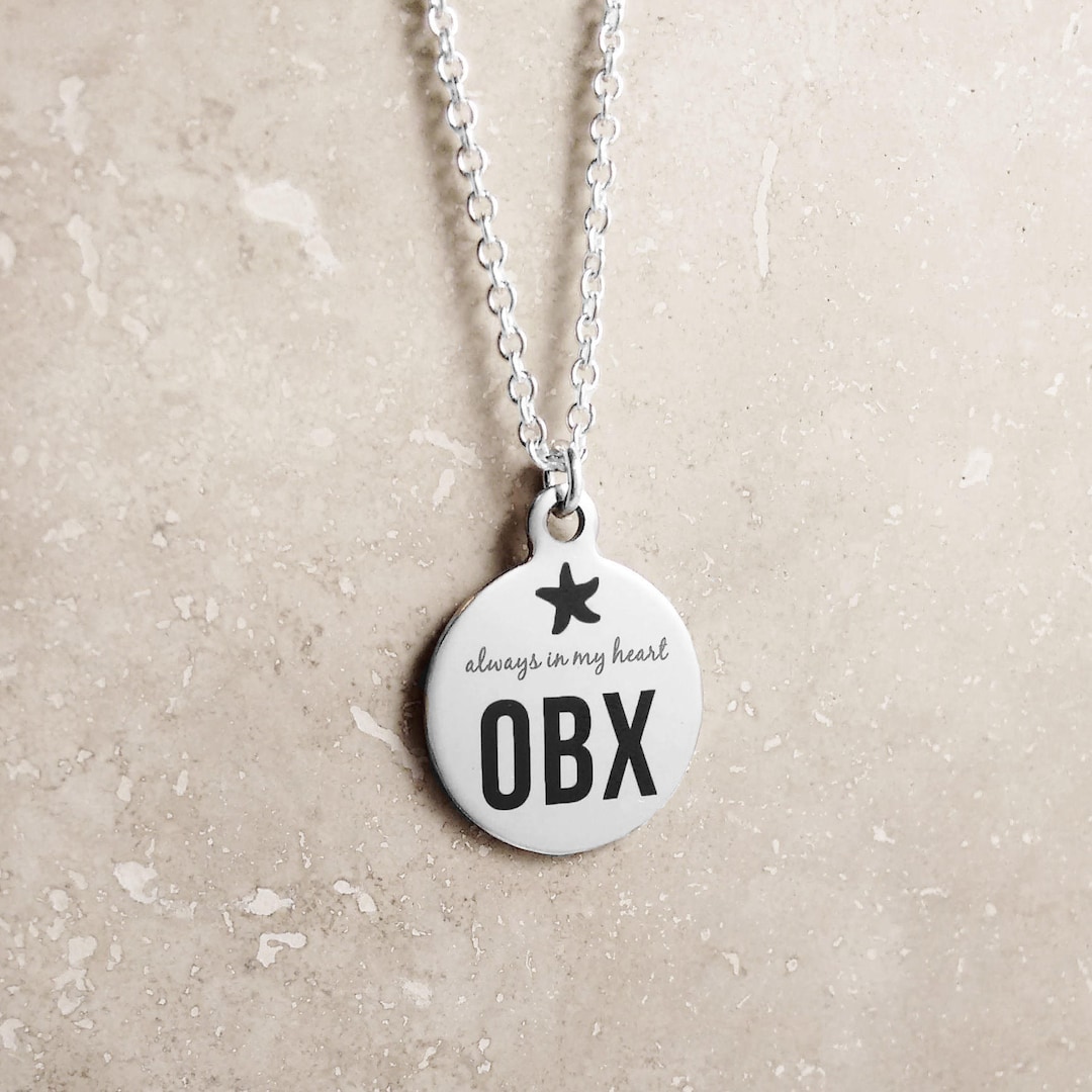 Outer Banks Starfish Necklace: OBX Keepsake Jewelry Gift - Etsy