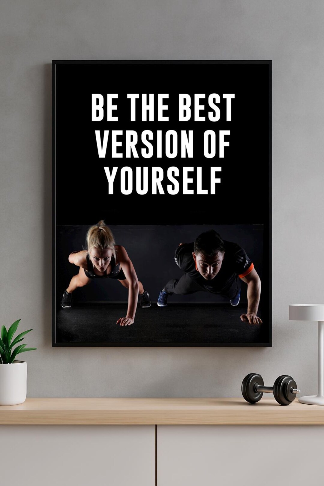 Poster Be the Best Version of Yourself, Poster Motivational, Poster ...