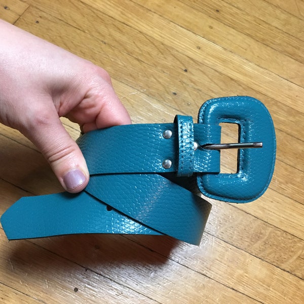 Turquoise Belts - Etsy