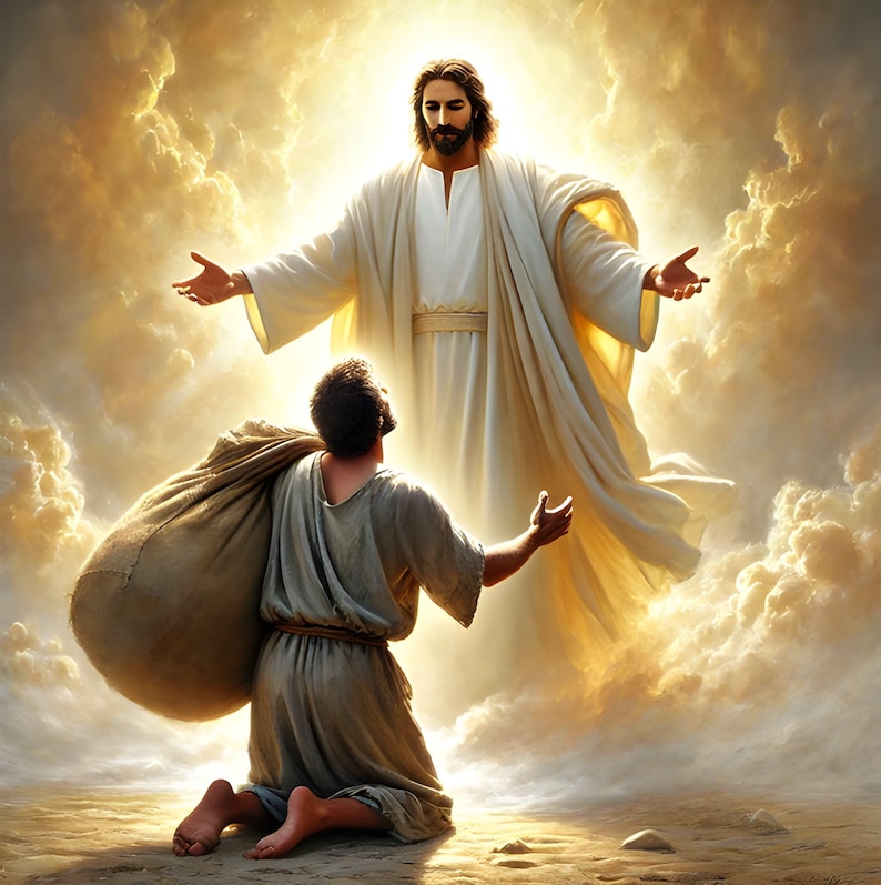 Where Burdens Are Lifted – Jesus Wall Art | Christian Digital Download ...