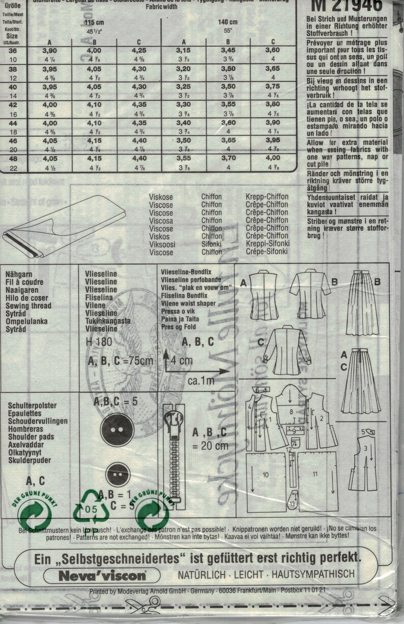 Neue Mode Stil Multize Pattern for Women's Top and skirt | Etsy