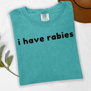 I Have Rabies Png, Funny Humor Png, Sarcasm Png, Unhinged Meme Shirt ...