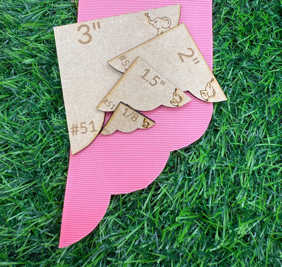 Beautiful Edge Tracing Stencil 4 Pack for DIY Project. - Etsy