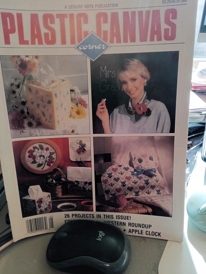 Plastic Canvas Corner Magazines, Vintage, Christmas, Easter, Valentine ...
