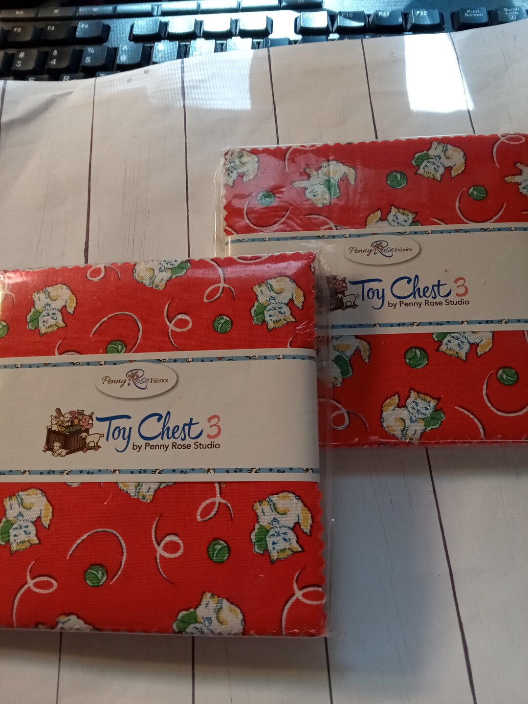 Charm Pack, Toy Chest 3 by Penny Rose Studio, OOP, Retired, 42 Pcs, NEW ...