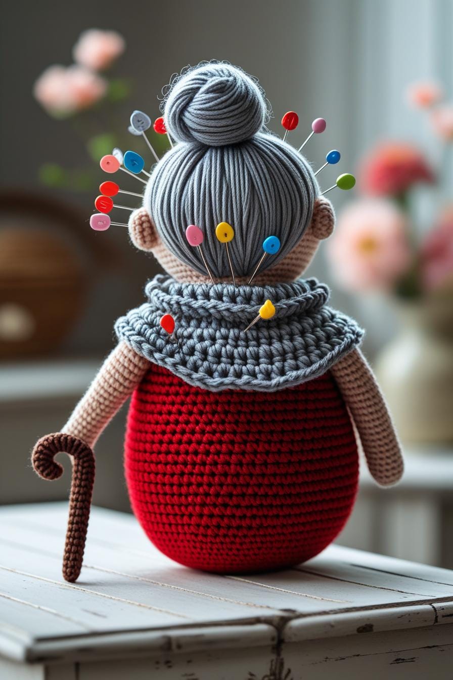 Crochet Grandma Doll Pattern Multilingual With 10 Different Amazing ...