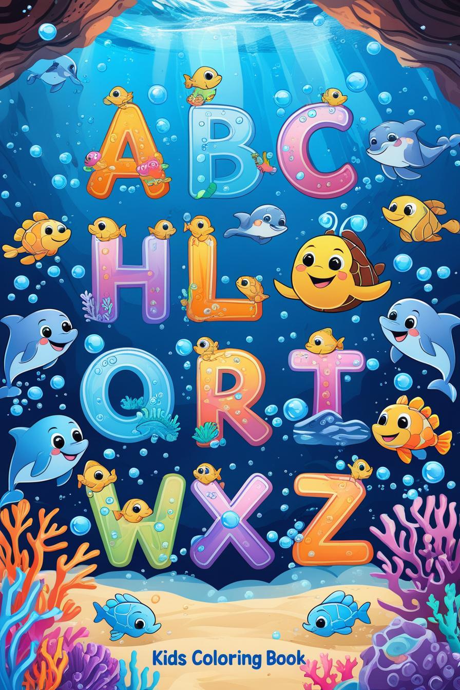 Alphabet Tracing Coloring Book | Aa to Z Z Printable | Letter Practice ...