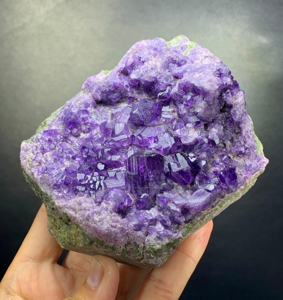 Natural Purple Color Scapolite Specimen From Badakshan Mine Afghanistan ...