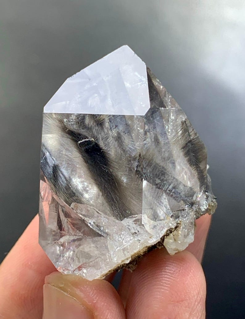 Natural Rare Brookite Included Twins Quartz Crystal From Baluchistan ...