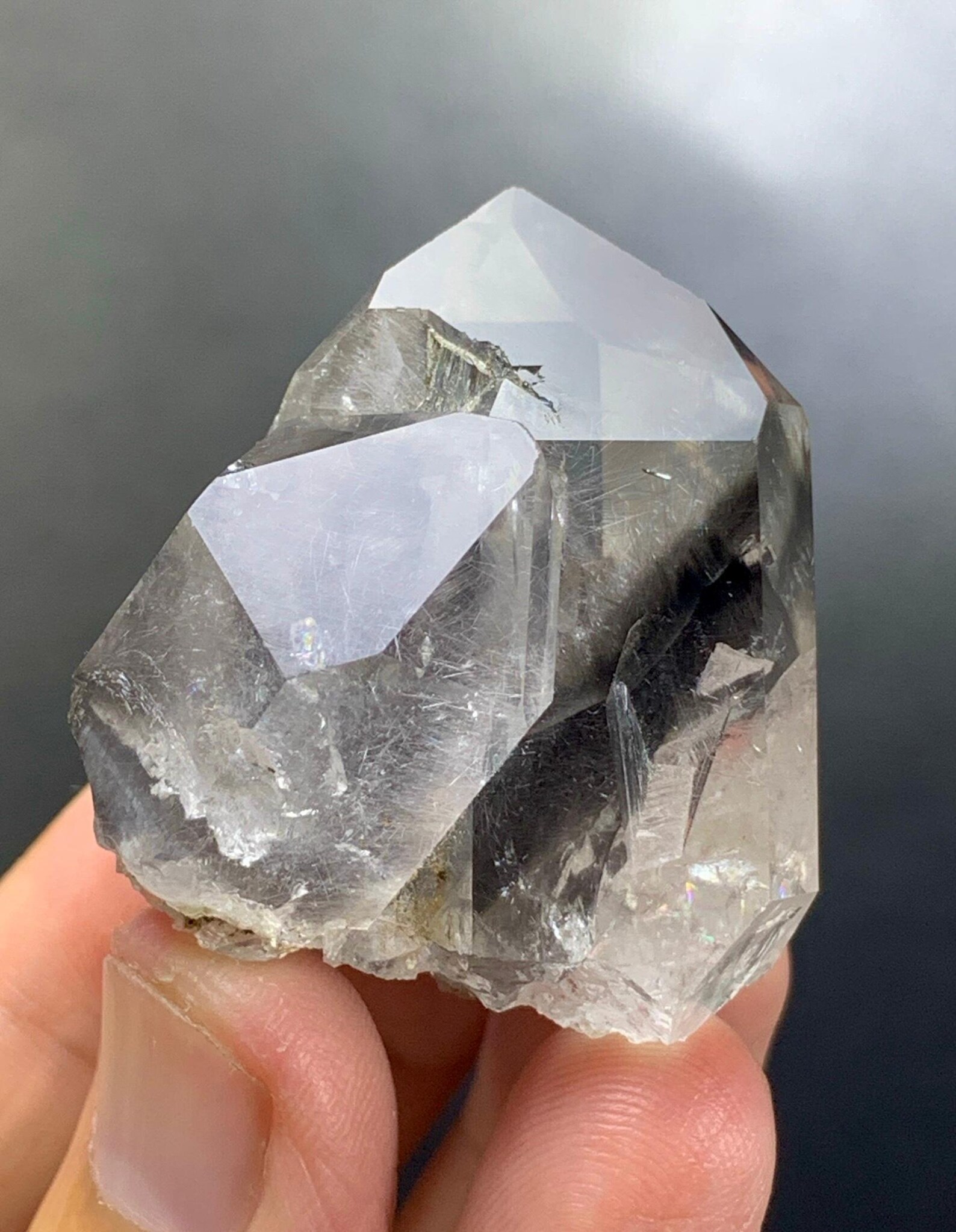 Natural Rare Brookite Included Twins Quartz Crystal From Baluchistan ...