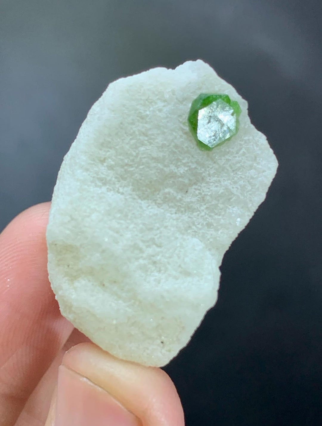 Natural Green Color Rare Chromium Dravite Specimen From Dassu Shigar ...