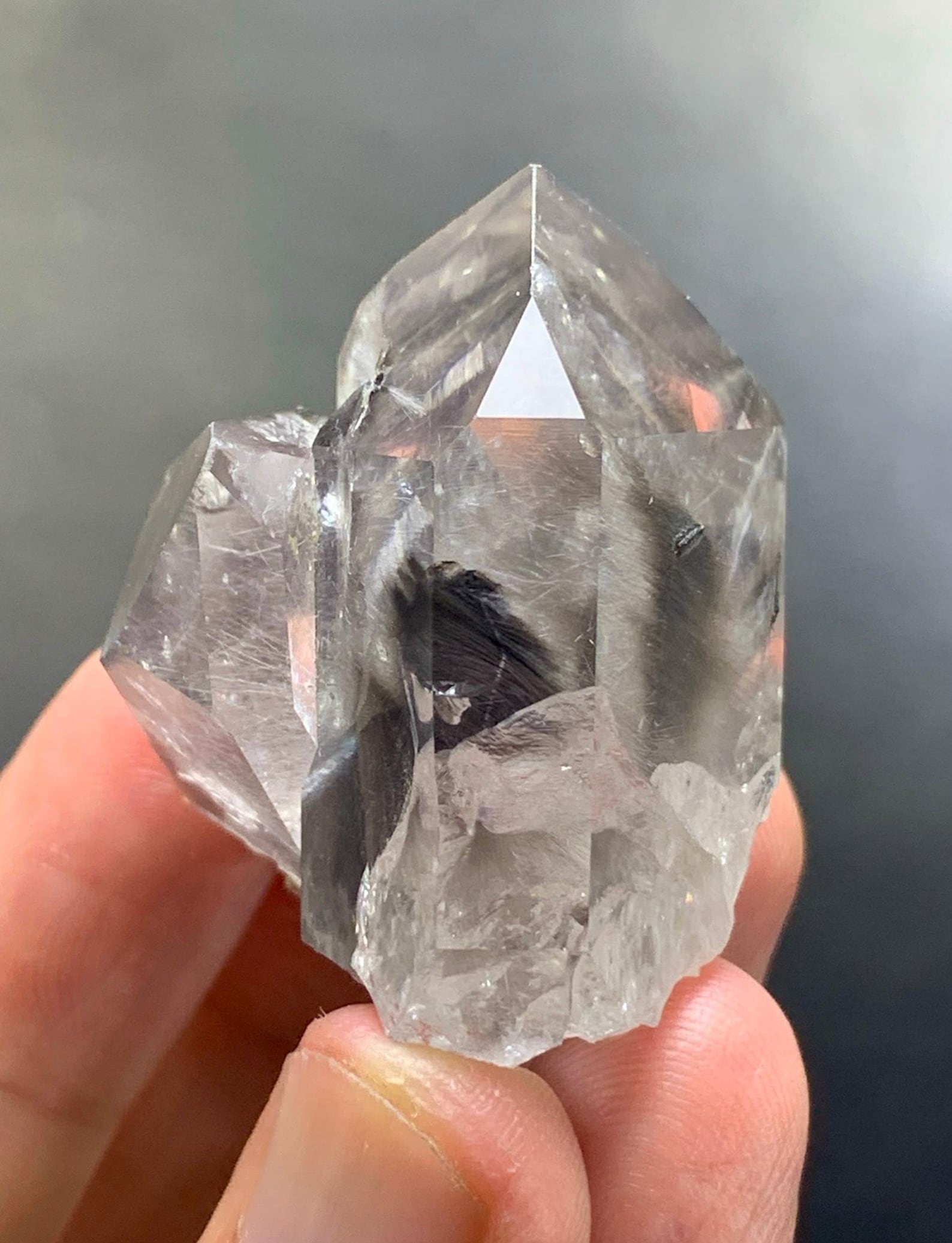 Natural Rare Brookite Included Twins Quartz Crystal From Baluchistan ...