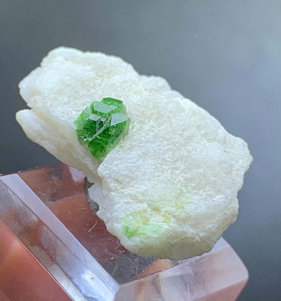 Natural Green Color Rare Chromium Dravite Specimen From Dassu Shigar ...