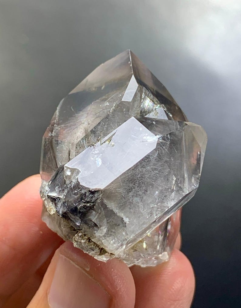 Natural Rare Brookite Included Twins Quartz Crystal From Baluchistan ...
