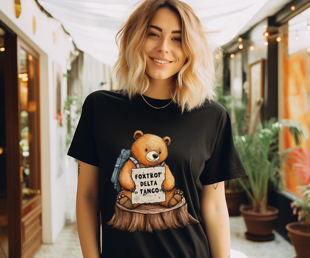 Foxtrot Delta Tango Bear, - Etsy
