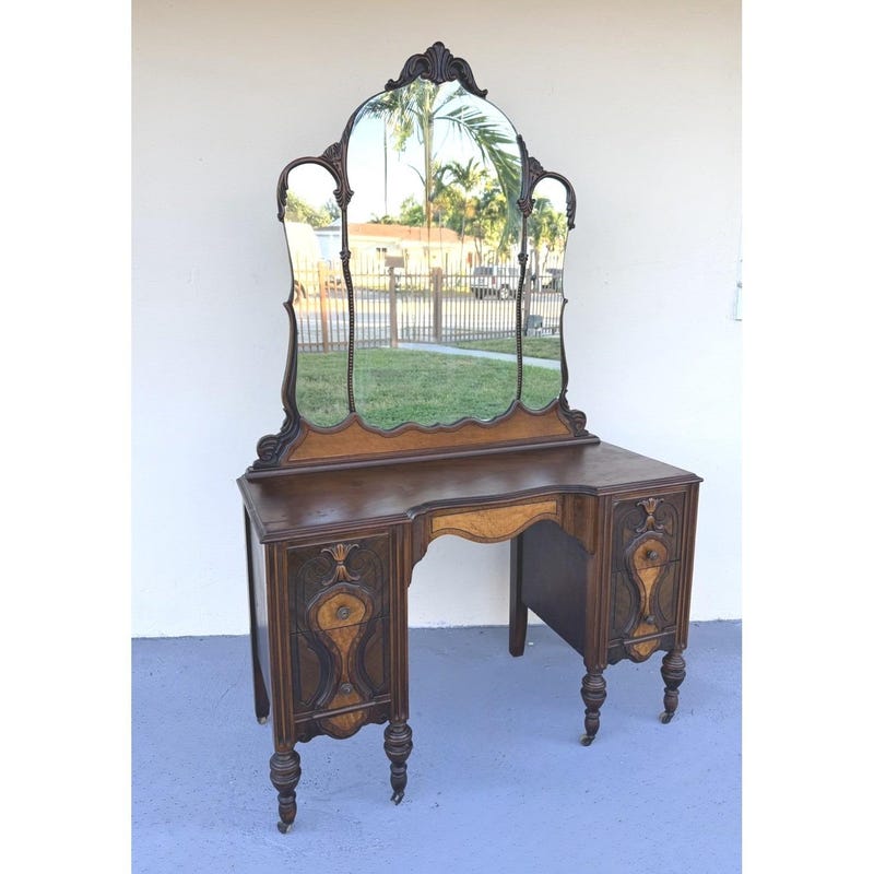 Makeup Table Antique - Etsy