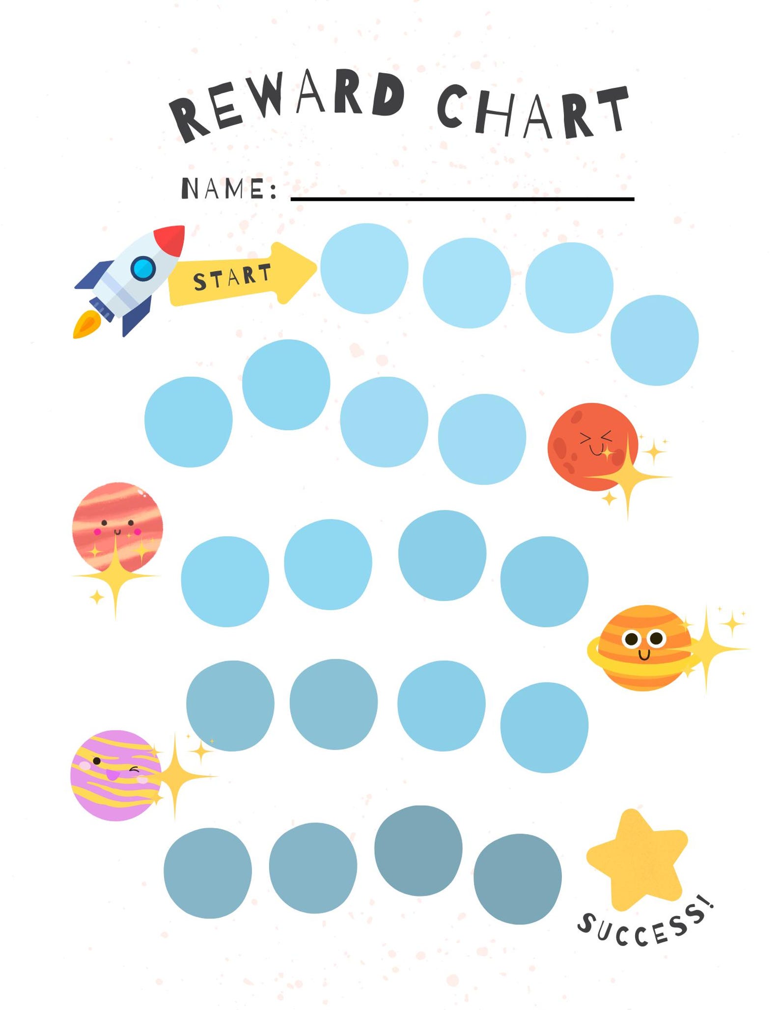 Potty Training Chart Printable, Toddler Potty Reward Chart, Printable ...