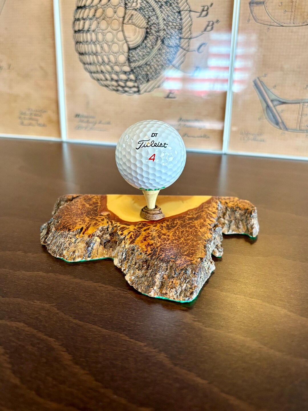 Vintage Titleist #4 Golf Ball Display - Etsy