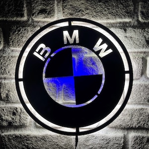 Bmw M Illuminated Wall Sign - Etsy