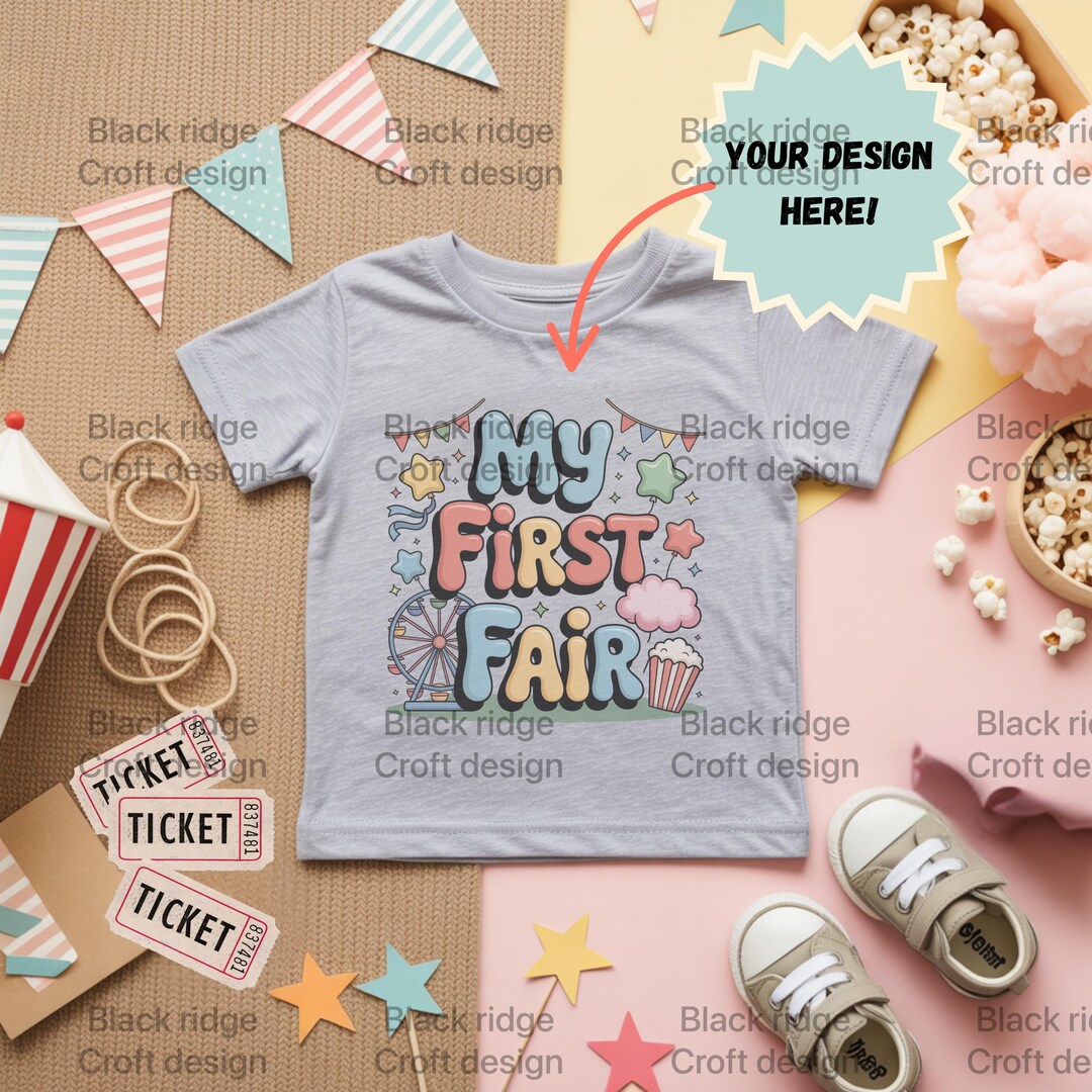 My First Fair PNG | Kids' County Fair Shirt Design (digital Download ...