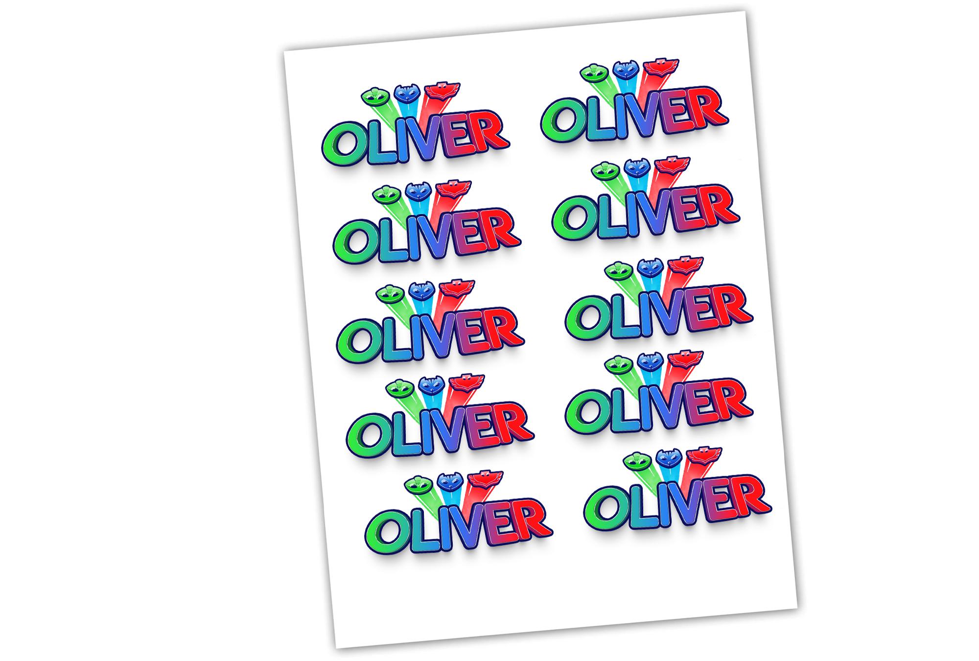 Logo PJM - Logo Digital File, Personalized, Kids PJM Party Decor, PJM ...