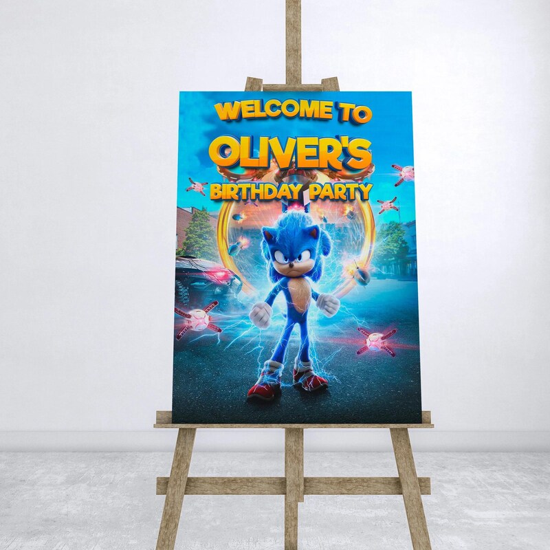 Sonic Poster - Etsy