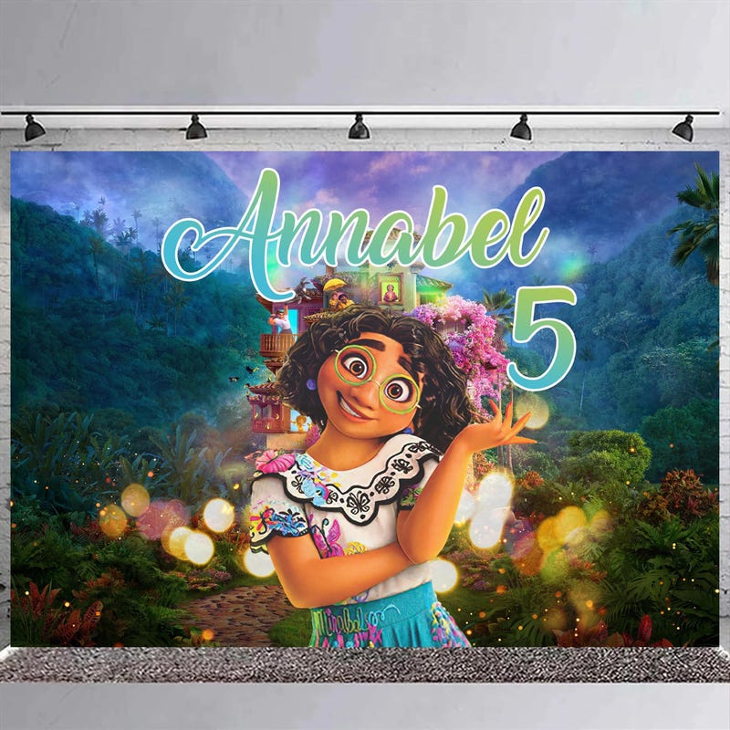 Encanto Backdrop - Etsy