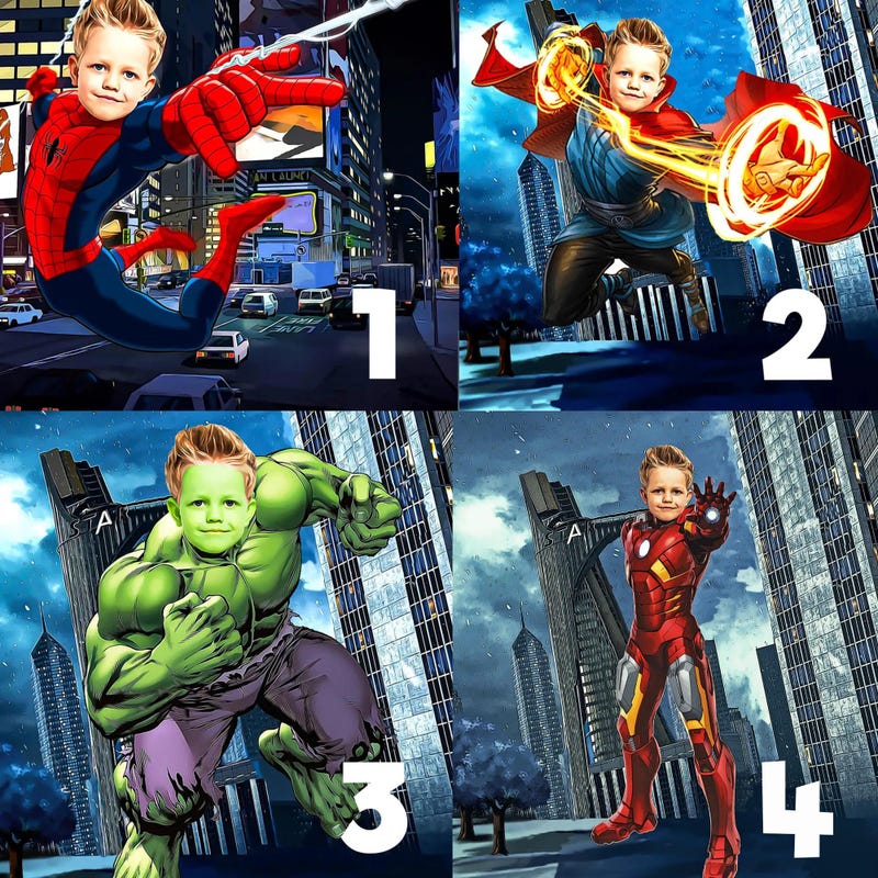 Superhero Backdrop - Etsy