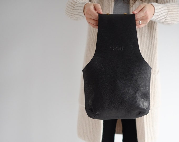 Large Project Bag Gray Knitting Bag Knitting Wristlet Bag - Etsy