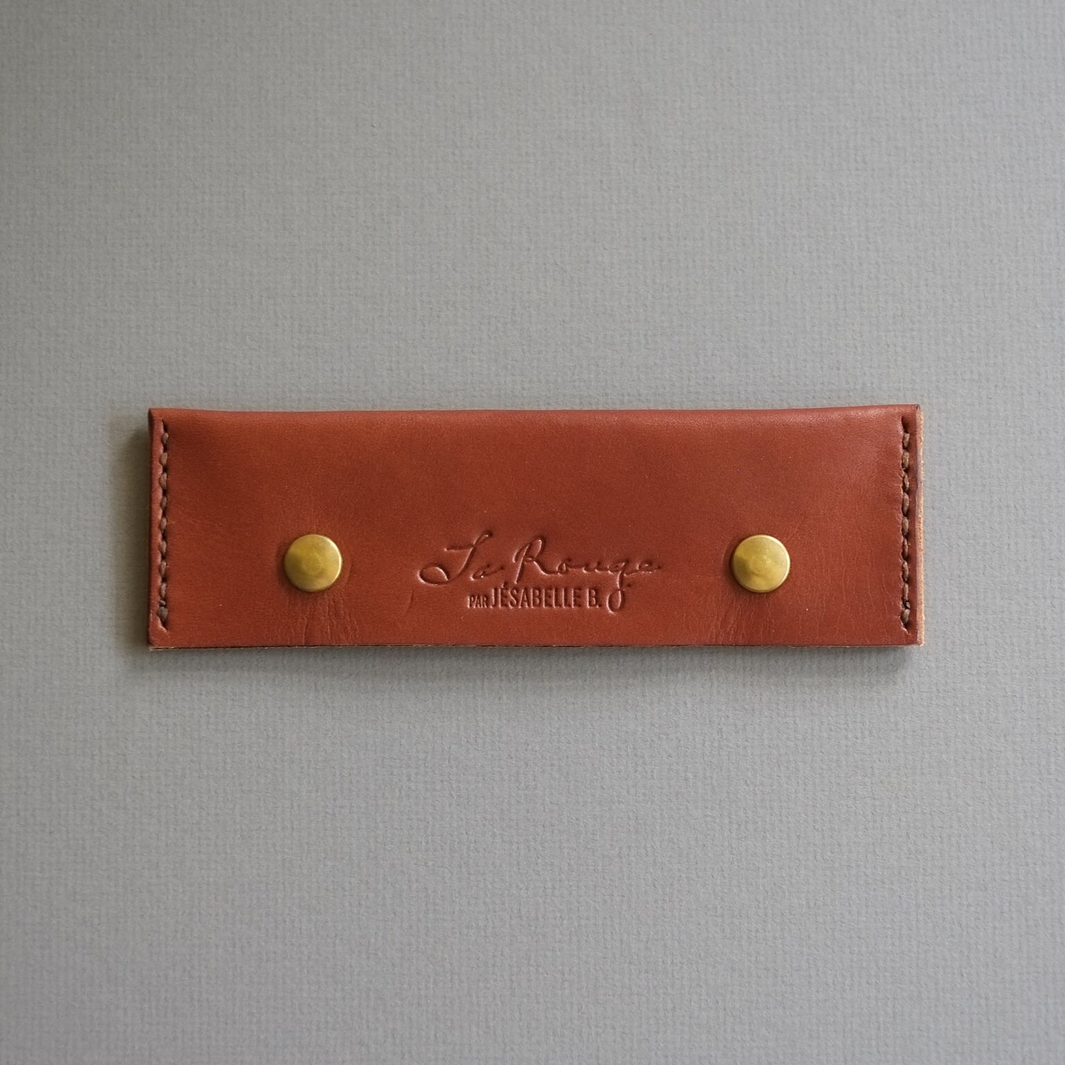 Leather DPN Cozy Brown Leather Needle Case Knitting Needle - Etsy