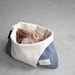 Project Bag, Medium Gray Knitting Bag, Yarn Bag - Etsy