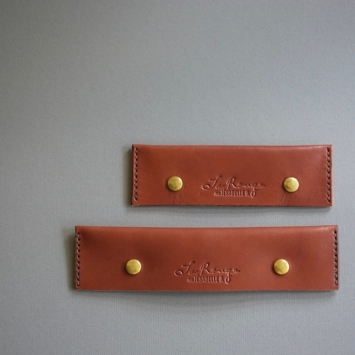 Leather DPN Cozy Brown Leather Needle Case Knitting Needle - Etsy
