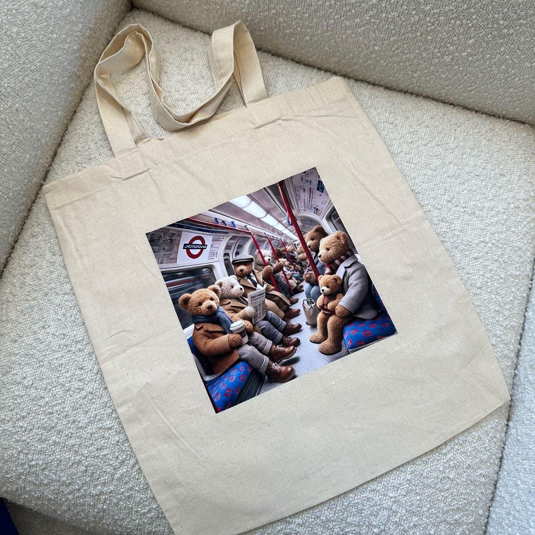 Teddy Tube Ride- Say Hello to Your New Favourite Tote! Featuring Our ...
