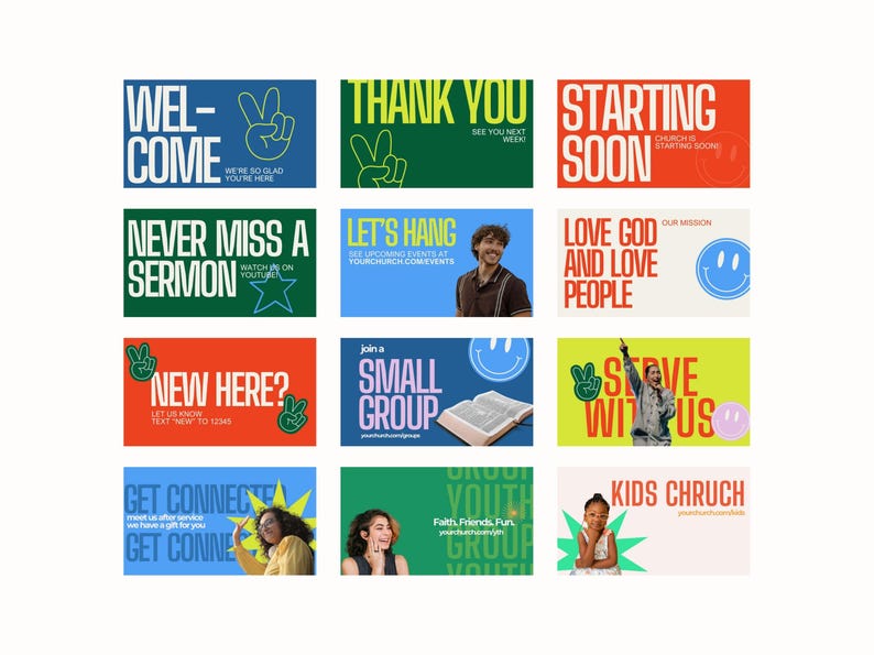 Church Powerpoint, Church Slides, Pre Service Slides, Church Media Kit ...