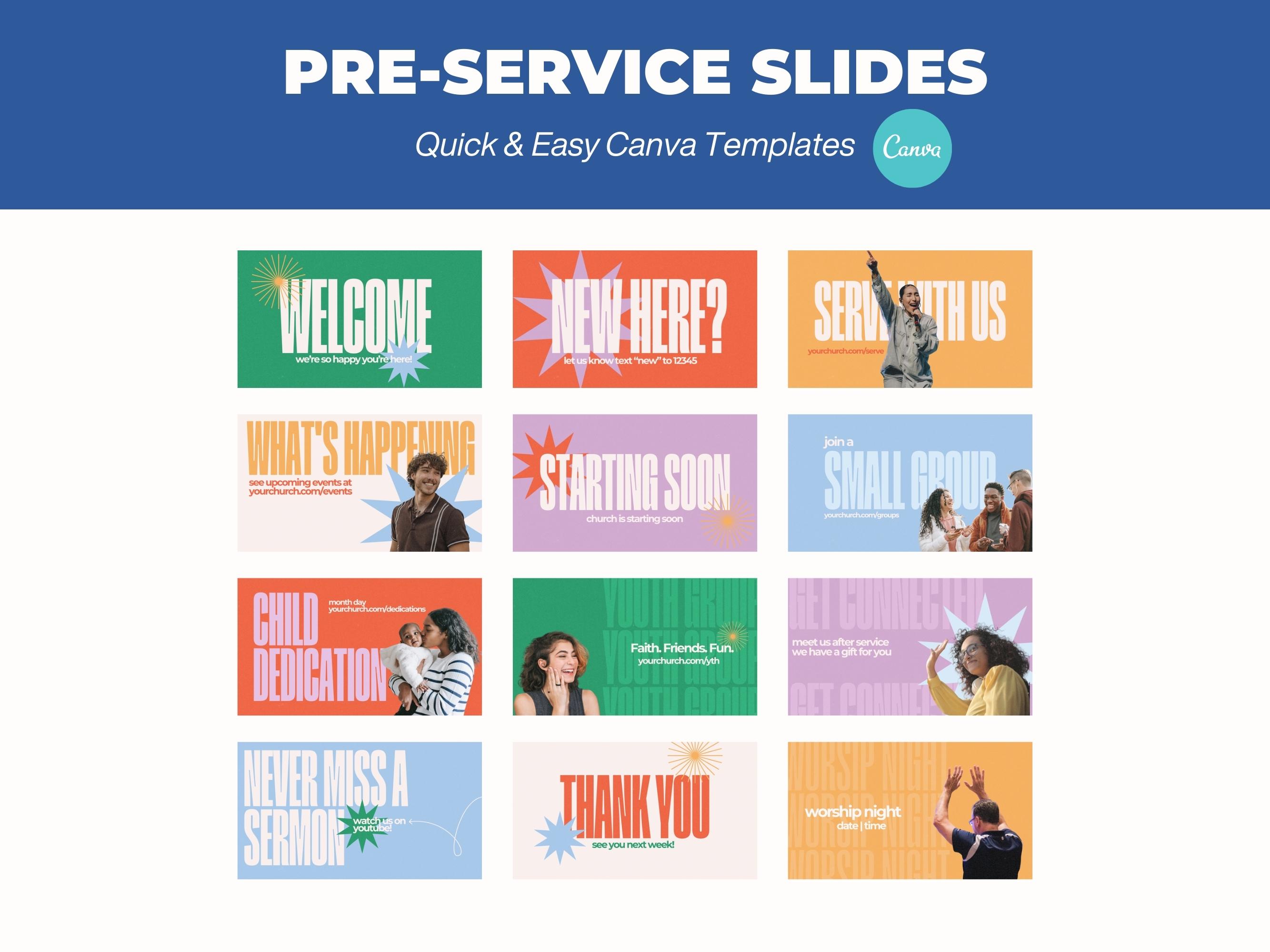 Church Powerpoint, Church Slides, Pre Service Slides, Church Media Kit ...