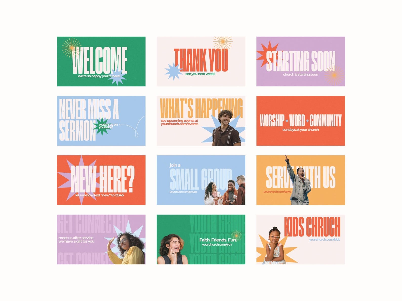 Church Powerpoint, Church Slides, Pre Service Slides, Church Media Kit ...